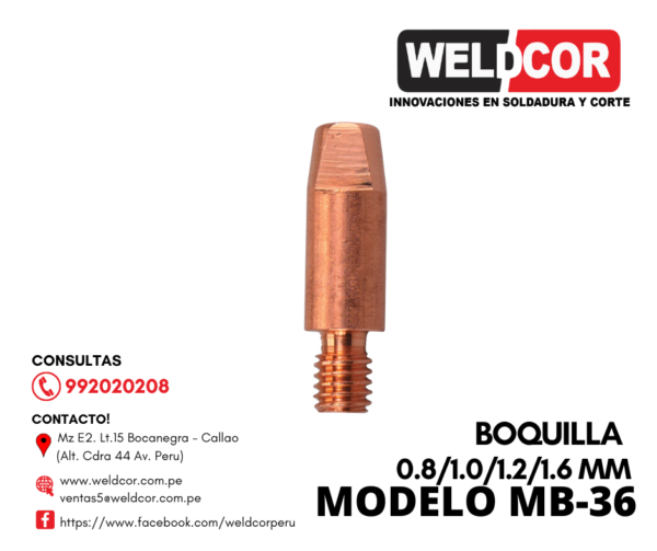 Modelo Binzel MB-36 – Weldcor