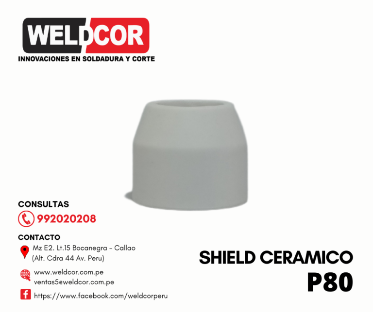 TGN02004 SHIELD CERAMICO P80 – Weldcor