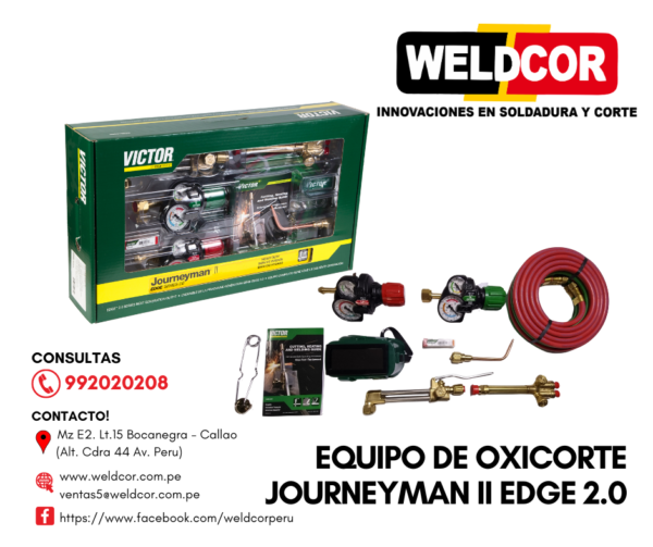 VICTOR EQUIPO DE OXICORTE JOURNEYMAN II – Weldcor